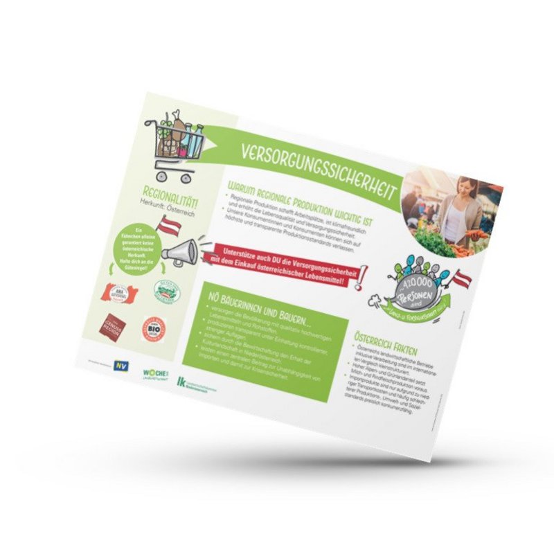 Versorgungssicherheit - Landwirtschaft verstehen